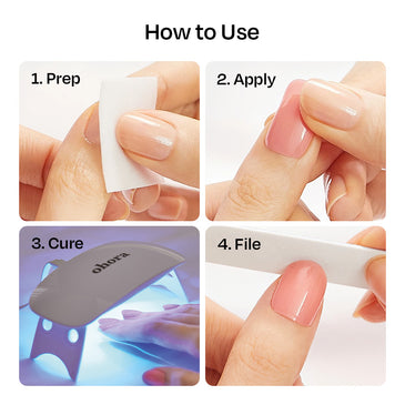 ohora Nude Gel Nails - N Basic Nails no.11 l Semi Cured Gel Nails – ohora usa